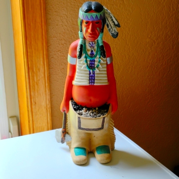 Vintage | Accents | Native American Southwest Cactus Indian Planter ...